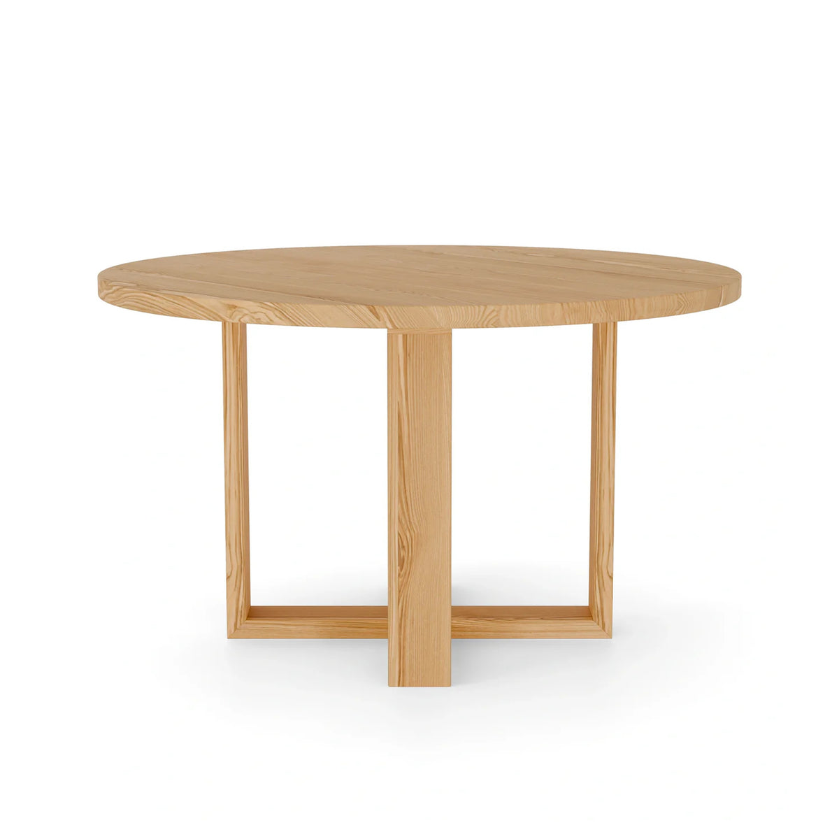 Seattle Handcrafted Wood Table | 52", 60", 72" Round Dining in Verdant ...